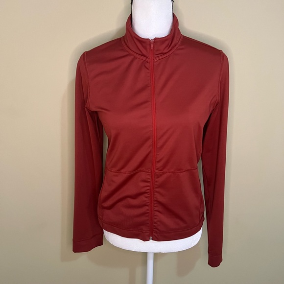 Title nine | Tops | Title Nine Women Mandala Jacket Brick Orange Brown ...